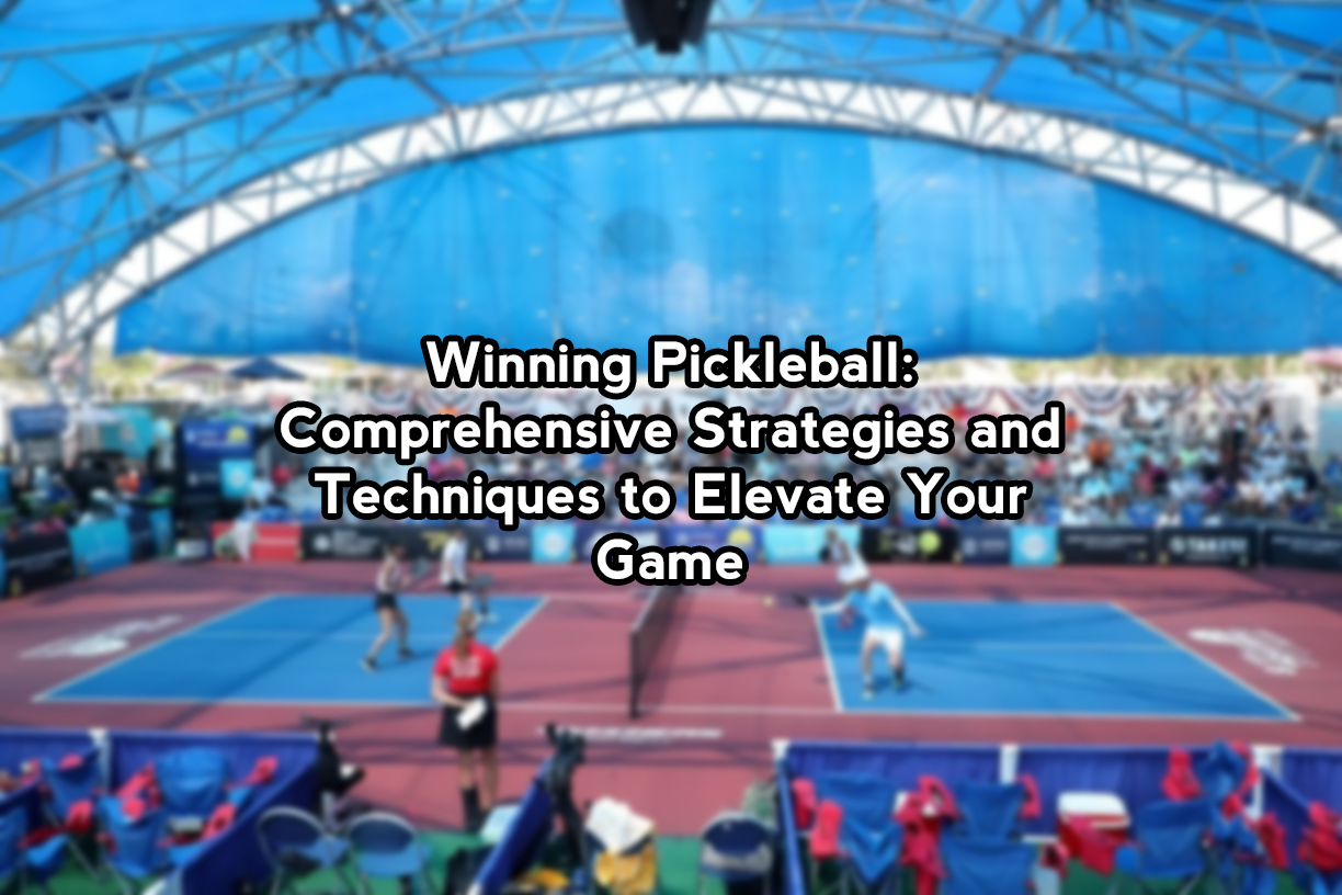 Winning Pickleball: Comprehensive Strategies and Techniques to Elevate Your Game | The Skilled ...